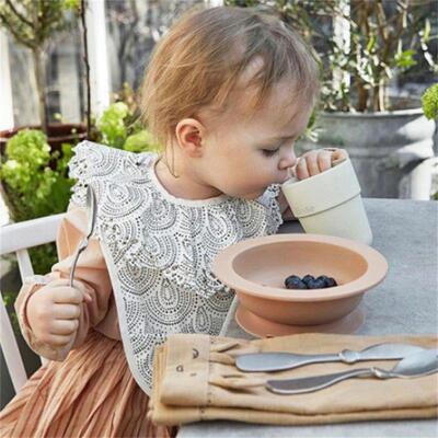 Baby Bibs INS Nordic Style Angel Feed Pocket Burp Girl Boy I