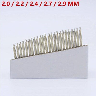 1 Set (24 Pieces) Nickel-copper Alloy Fret Wire For Guitar B