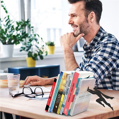 Superheros Decorative Bookends Book Stopper Metal Holders