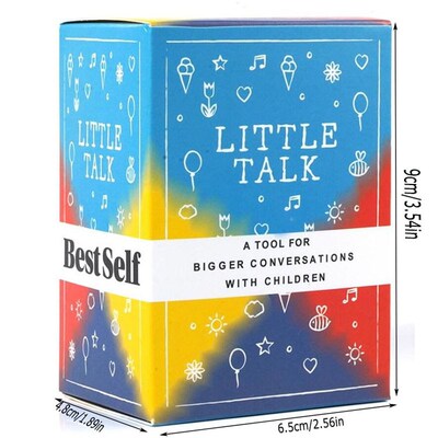 Little Talk Conversation Cards 170 Prompts for Social Skills