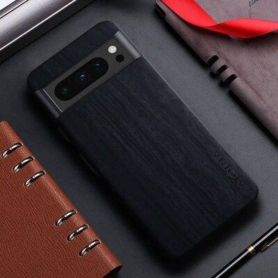 Case for Google Pixel 8 7 6 5 Pro 8A 7A 6A 5A 4A bamboo wood