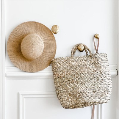 丹麦FermLiving挂钩金属挂衣钩壁挂墙壁衣帽钩 玄关浴室橱柜把手