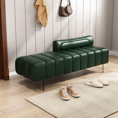 入户门换鞋凳长方YMA形客厅卧室意亚克力店床尾凳服创装帽衣间试