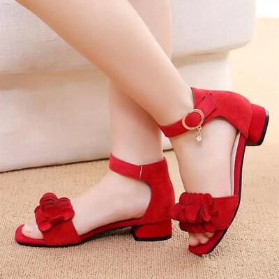 Summer Kids Leather Shoes Girls Wedding Dress Shoes Children