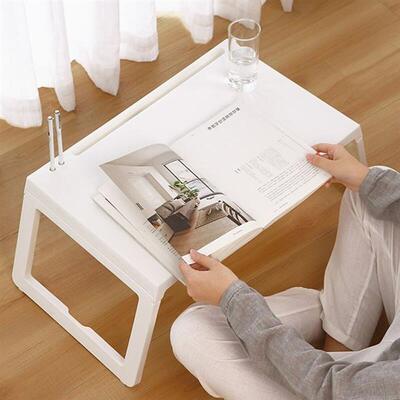 dormitory bed desk laptop table of the tray table folding