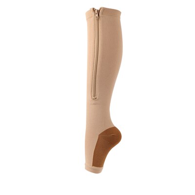 Copper Compression Sock Compression Stockings zipper compres