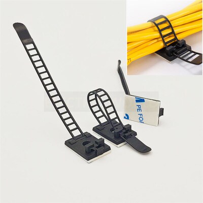 cable tie Mounts 10pcs Cable Clips 18*25 wire clamp Tie Cabl