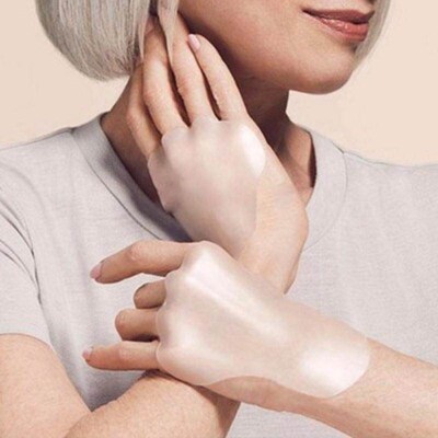 Silicone anti-rugas almofada rosto testa pesco?o cuidados c