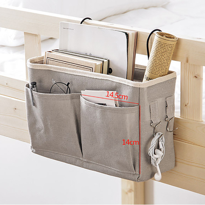 Baby Bed Side Pouch Nappy Holder Crib Storage Organizer Beds