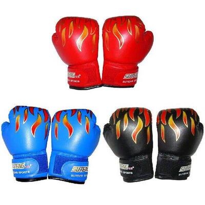 Kids Boxing Gloves Breathable Training Gloves PU Leather