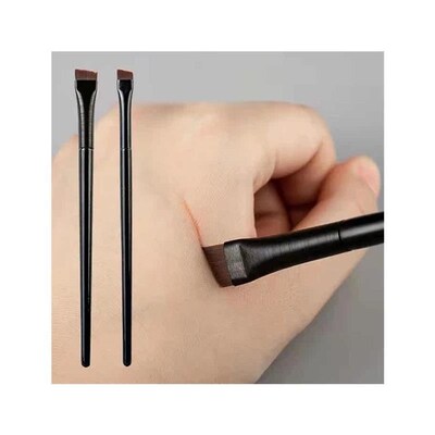 Makeup Brushes Angled Thin Eyebrow Brush Flat Fine Eyeliner