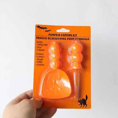 Halloween Pumpkin Carving Tools Set Children Cut Pumpkin