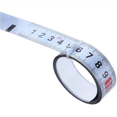 19mm Widen Metric Self Adhesive Ruler Miter Track Tape Measu