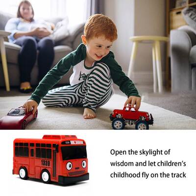 4pcsset Anme Tayo the Lttle Bus Educatonal Toys Cartoon