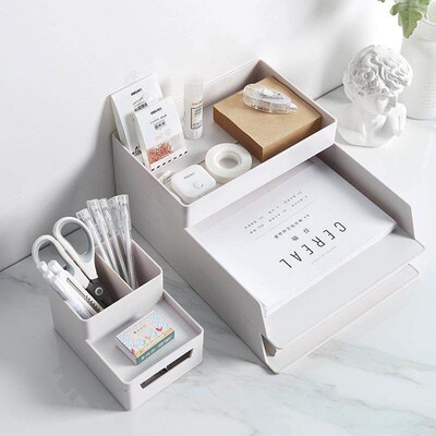 Office Desktop Storage Box A4 File Finishing