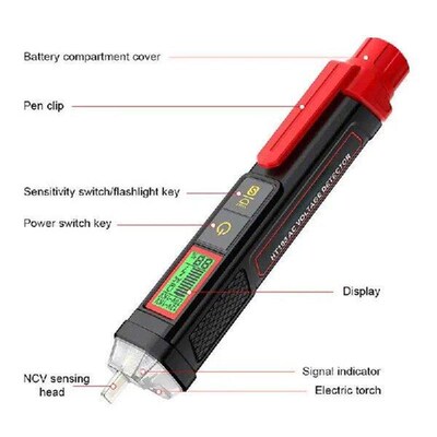 Electric Voltage Tester Contactless Circuit Detector Pen