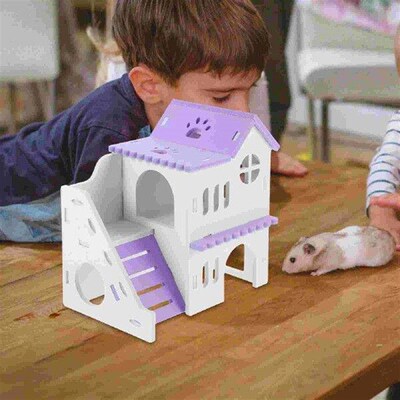 Hamster House Villa Hamsters Hideout Small Animal