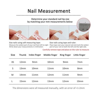 10Pcs Pink Handmade Press on Nails Full Cover Bow Tie Rhines