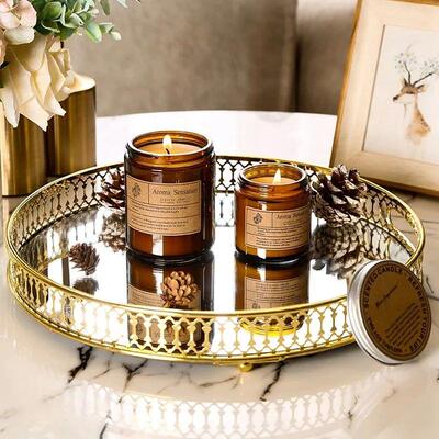 Scented Wax Candle Smokeless Aromatic Soybean Candles  Aroma