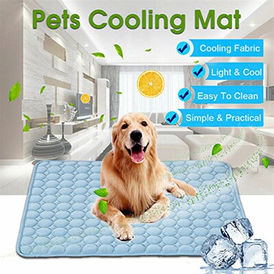 Summer Cooling Mats Blanket Ice Bed Pet Dog For Dogs Cats
