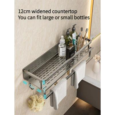 bathroom rack bathroom shelf toilet space aluminum hanging r