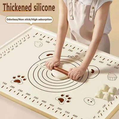 70*50cm Silicone Pad Baking Mat Sheet Kneading Dough Mat For