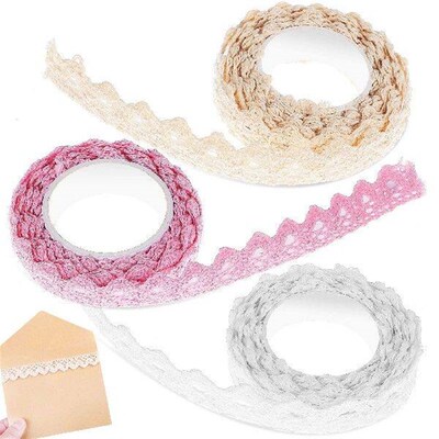 3 Rolls Self Adhesive Wedding Decor Craft Tape Crafts Tapes