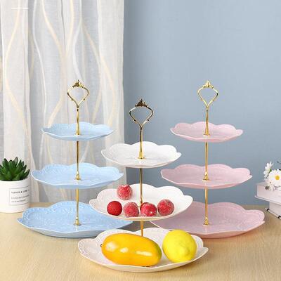 Birthday dessert table cake stand dessert tray fruit tray