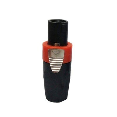 1~8PCS Speakon Cable Adapter Connectors 4 Pole Audio