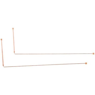 Copper Dowsing Rods - 99.9% Pure Copper 2PCS Divining Rods