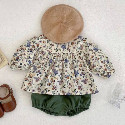 Autumn New Toddler Baby Girls Clothes Suit Infant Kids Baby