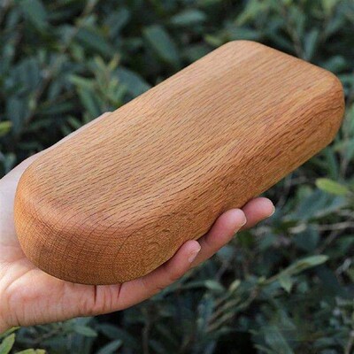 Wooden Essential Oil Display Rack Bottles Rectangle Tray