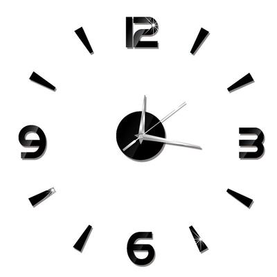 2022 New 3D Wall Clock Mirror Wall Stickers Fashion Living R