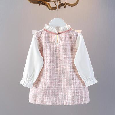 Princess Dress 女童长袖公主裙子洋气宝宝儿童礼服