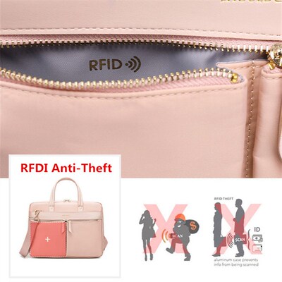 Women Laptop Briefcase Computer Bag Business Document Organi