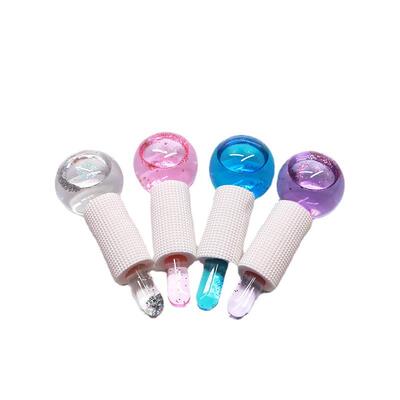 1 Pair Facial Globes Cooling Roller Ball for Face Eye Massag