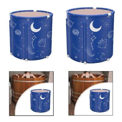 Personal Hot Tub Ice Barre Bathing Tub Foldable Bathtub