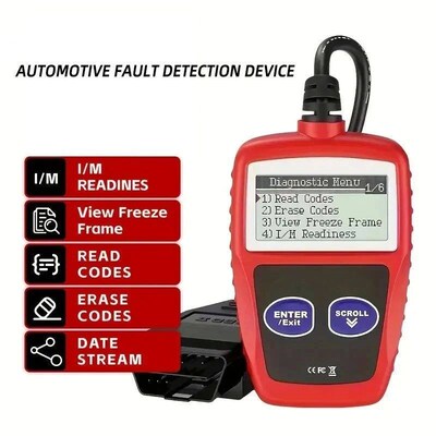 1 PC Car Fault Diagnosis Instrument Obd2 Clear Fault Codes D
