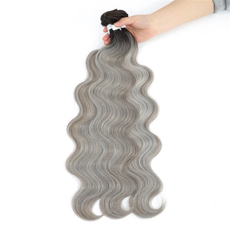 Gladys Body Wave Hair Bundles 26 Inch Soft Synthetic Hair We