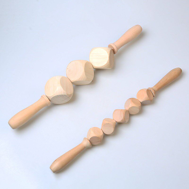 Wooden Body Massage Tool Foot Reflexology Acupuncture Thai M