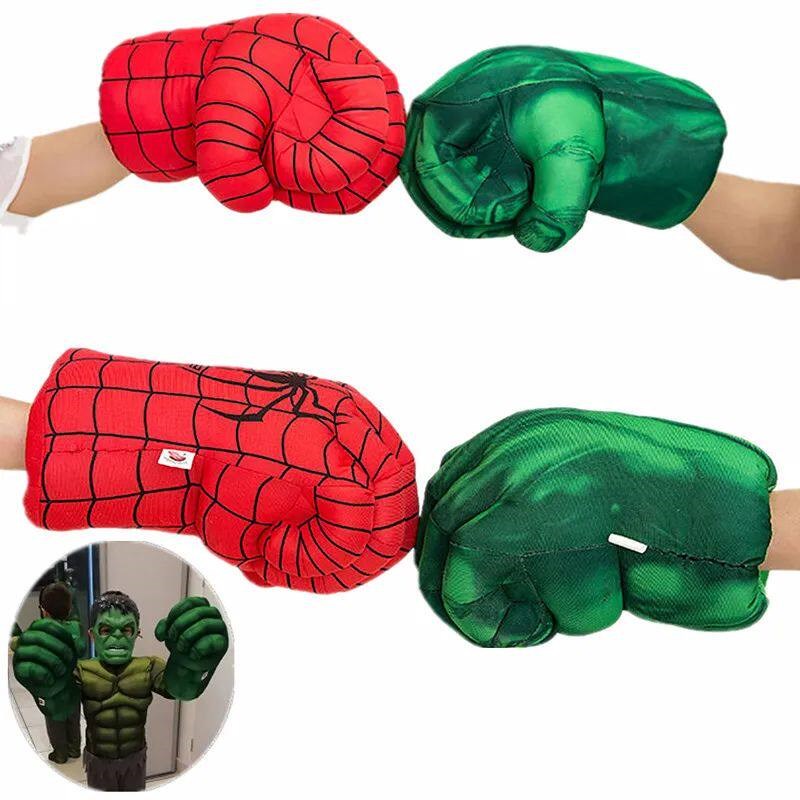 Kostum Tinju Superhero Anak-anak Sarung Tangan Hulk Kapten A