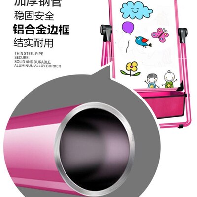 Children magnetic board blackboard writing whiteboard easel
