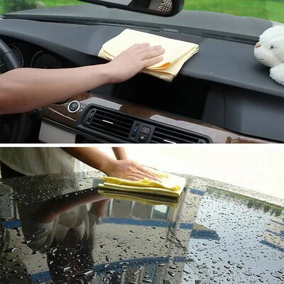 Super Absorbent Car Wash Towel Auto Care Suede Chamois Towel