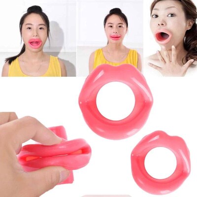 Silicone Rubber Mouth Piece Muscle Face Slimmer Exercise Ant
