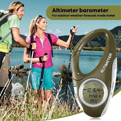 Electronic Altimeter Carabiner Altimeter Handheld