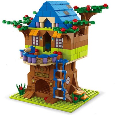 6in1 Tree House TreeHouse Girls Castle Room Climb Slide Cla