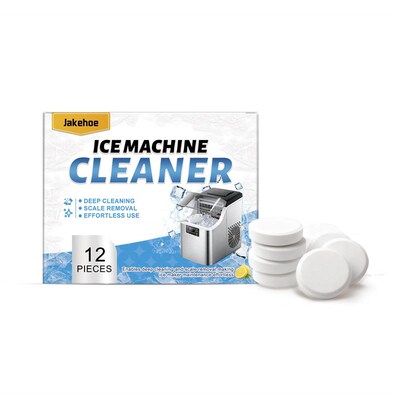JAKEHOE Ice Maker Cleaning Tablets - Gentle and Effective fo