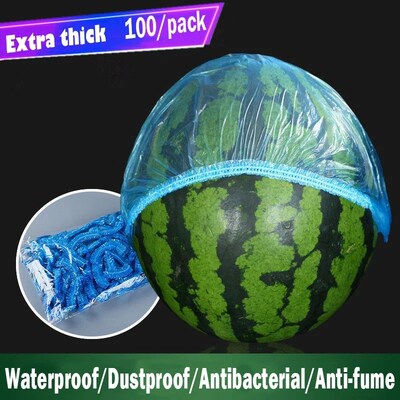 Disposable Food ver Plastic Wrap Elastic Food Lids Fruit Bow