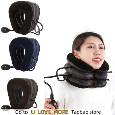 Neck Stretcher Inflatable Air Neck Traction Apparatus Device