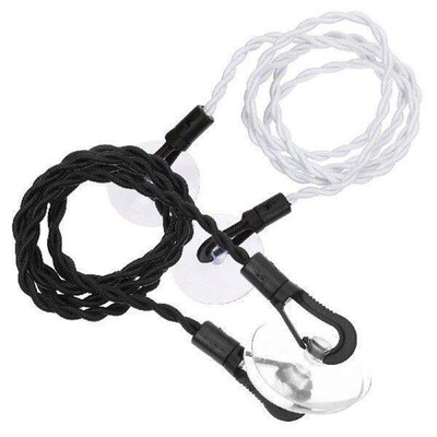 2 Pcs Indoor Portable Clothesline Retractable Retracting